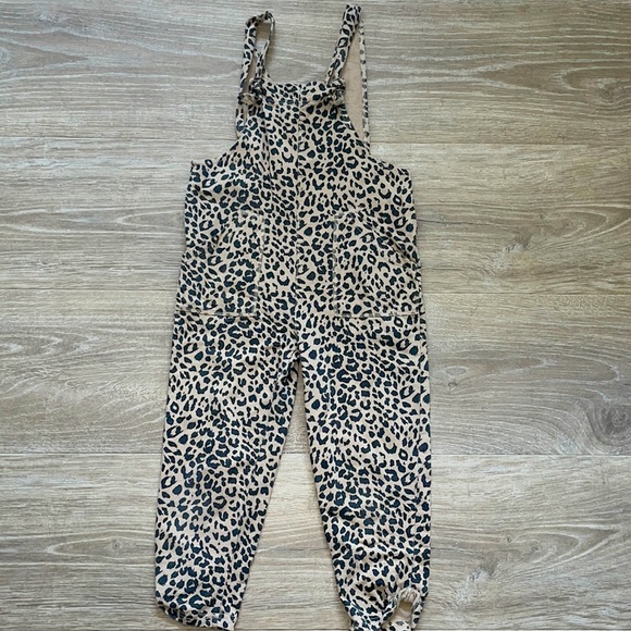 Cotton On | Bottoms | Leopard Overalls | Poshmark